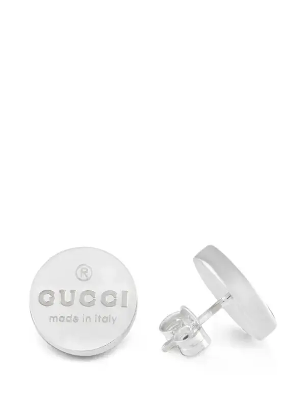 Gucci Trademark Disc Earrings