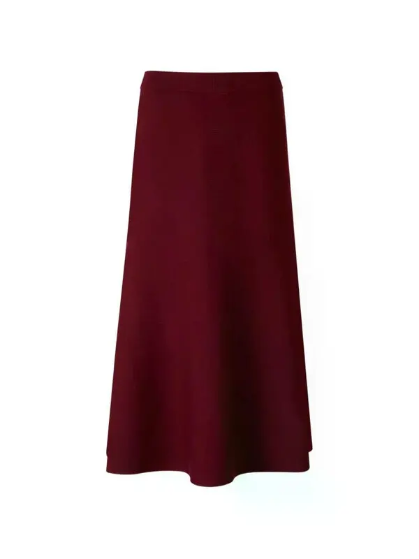 Simkhai Ribbed-knit Wool Midi Skirt