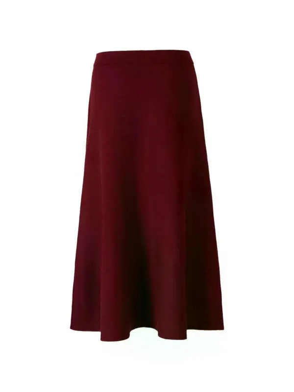 Simkhai Ribbed-knit Wool Midi Skirt