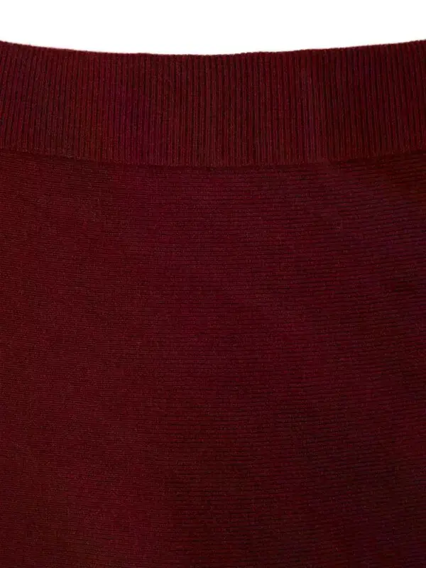 Simkhai Ribbed-knit Wool Midi Skirt