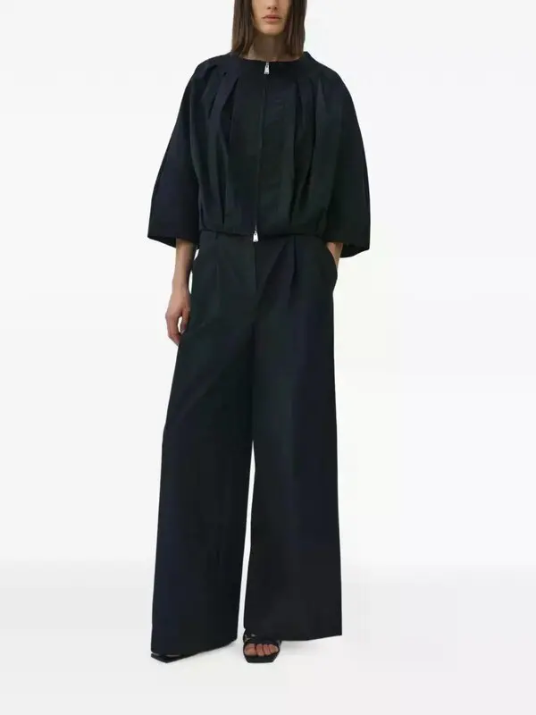 Simkhai Jess Pleated Zip-up Jacket