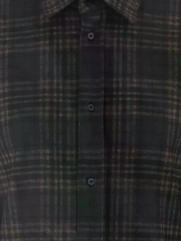 DARKPARK Check-pattern Button-down Shirt