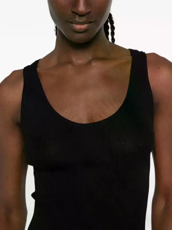 THE ROW Danel Ribbed-knit Vest