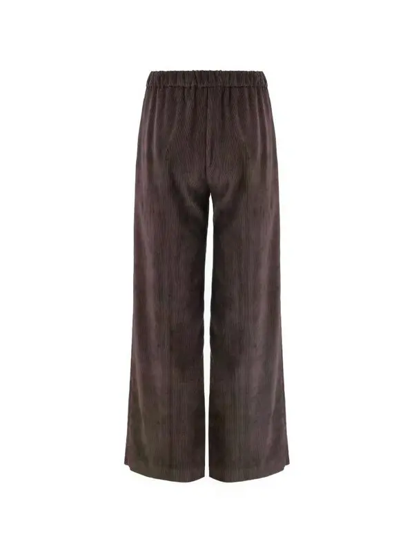 F.IT Corduroy-effect Elasticated Trousers