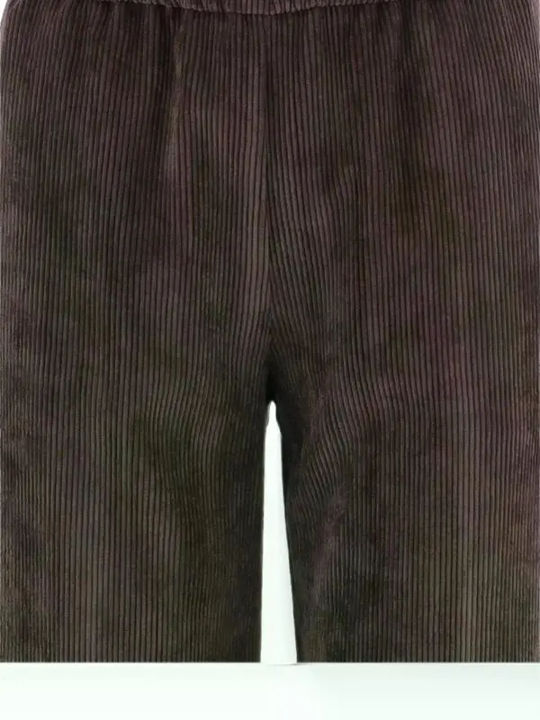 F.IT Corduroy-effect Elasticated Trousers