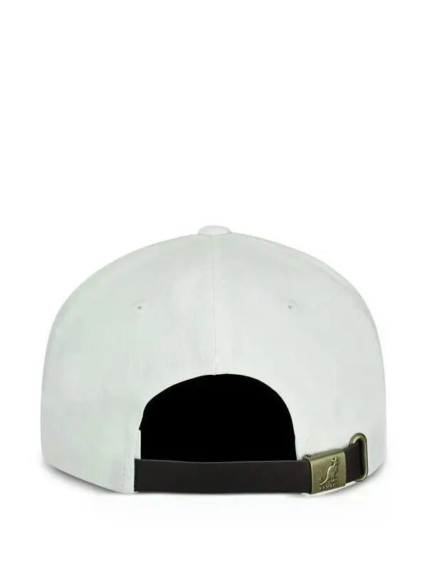 KANGOL Washed Baseball Cap With Logo Embroidery