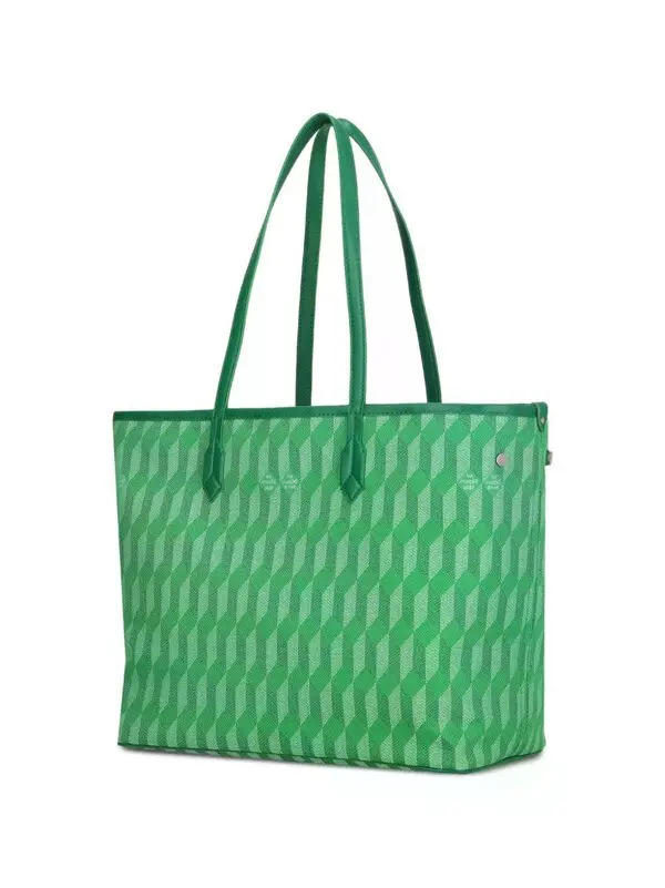 AU DEPART Geometric-pattern Jacquard Tote Bag
