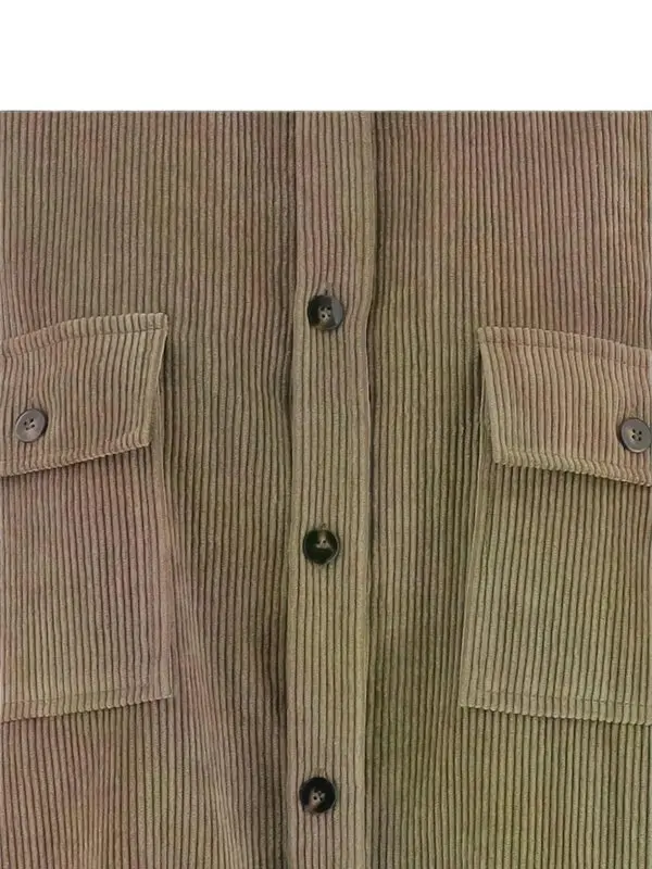 F.IT Corduroy Flap-pocket Shirt