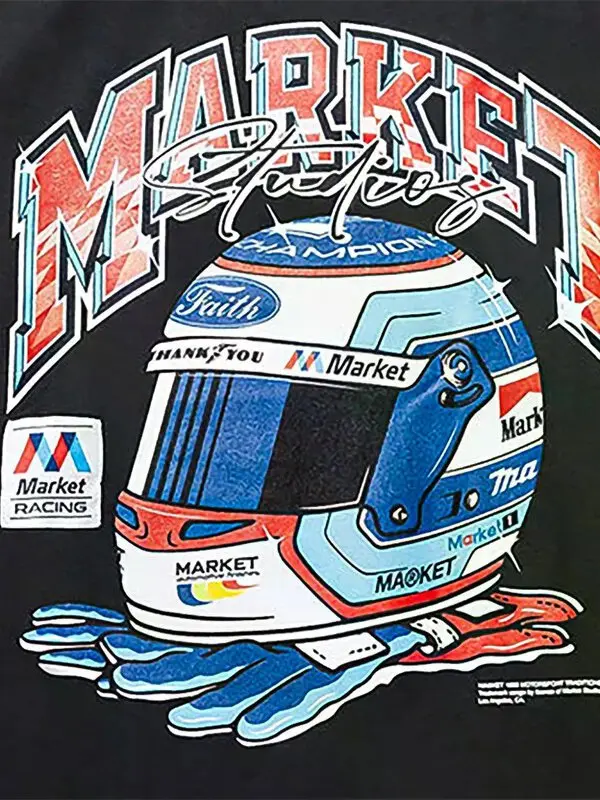 MARKET Racing Helmet T-shirt