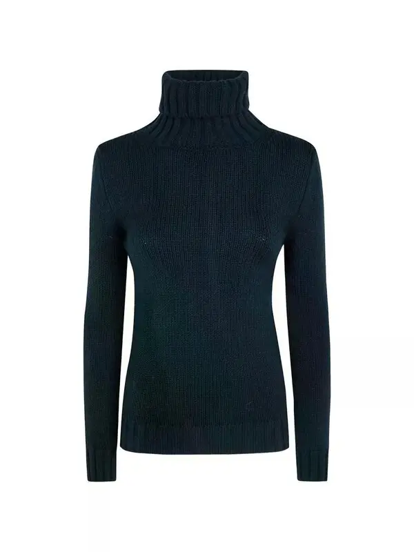 BASE Ribbed Knit Roll Neck Sweater