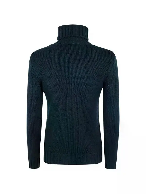 BASE Ribbed Knit Roll Neck Sweater