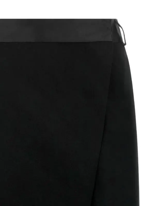 Alberto Biani Asymmetrical-panel Tapered Trousers