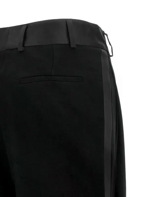 Alberto Biani Asymmetrical-panel Tapered Trousers