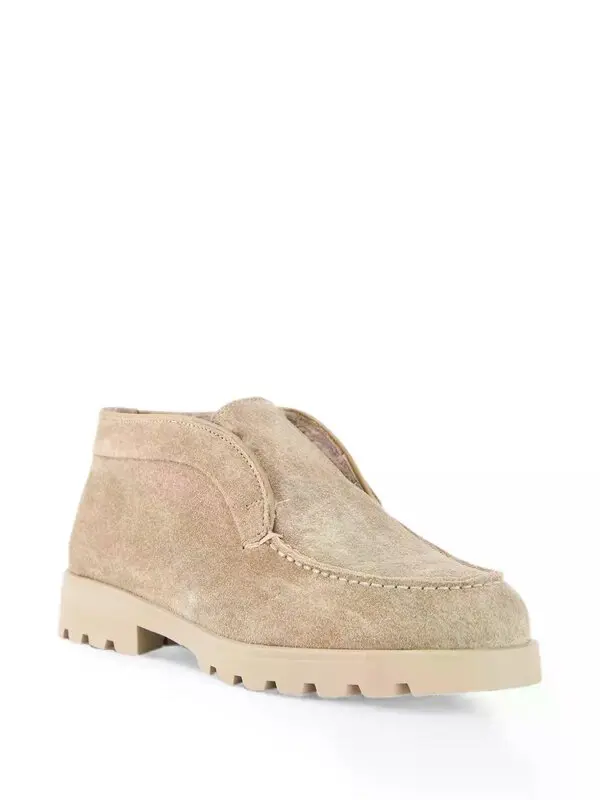 Santoni Yalta Suede Desert Boots