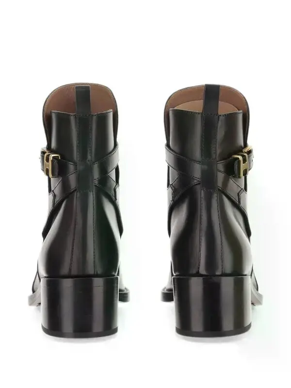 Sartore Buckle-strap Ankle Boots