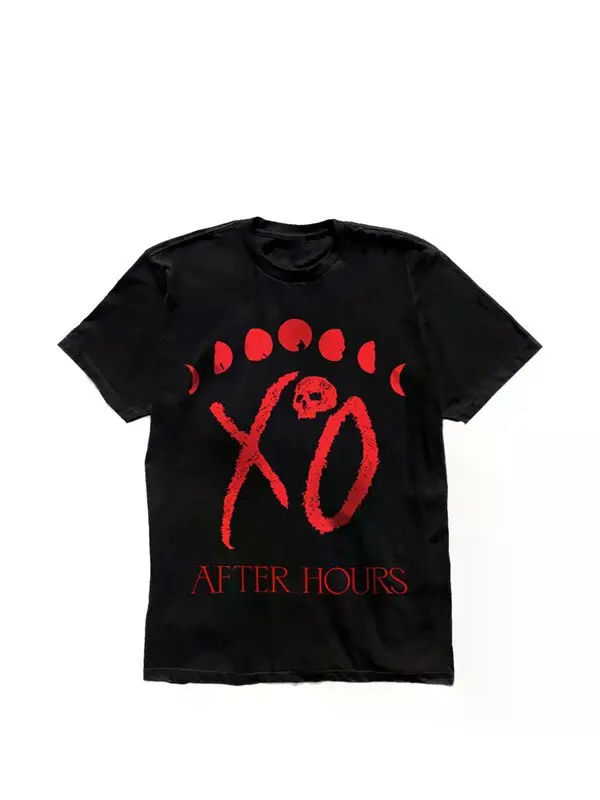 THE WEEKND Xo Moon Phase Logo-print T-shirt