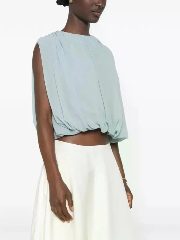 ABADIA Sleeveless Blouse