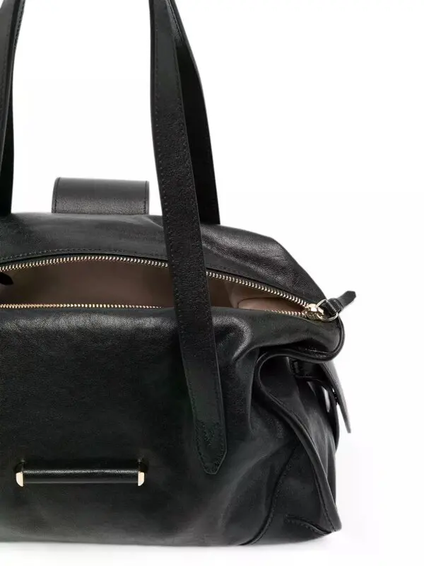 JIMMY CHOO Bar Filo Leather Shoulder Bag