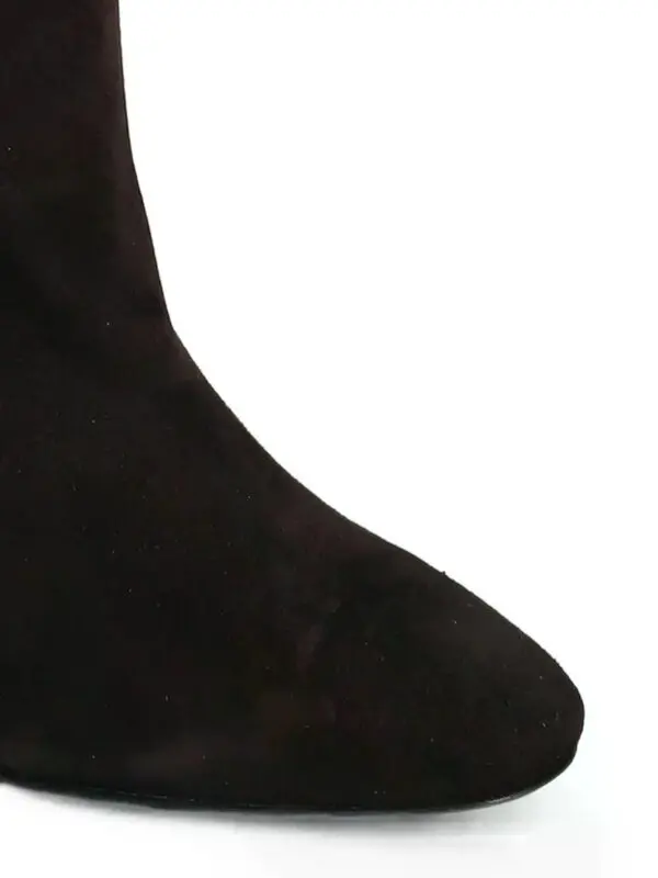 VIA ROMA 15 Suede Block-heel Boots