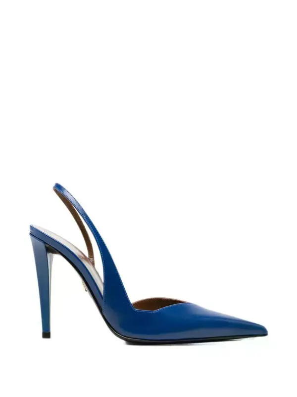 GIUSEPPE ZANOTTI Desideria Pointed-toe Slingback Pumps