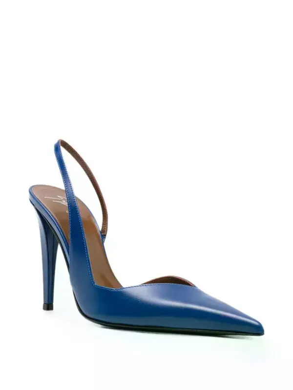 GIUSEPPE ZANOTTI Desideria Pointed-toe Slingback Pumps