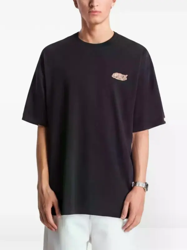 A BATHING APE Logo T-shirt - Black