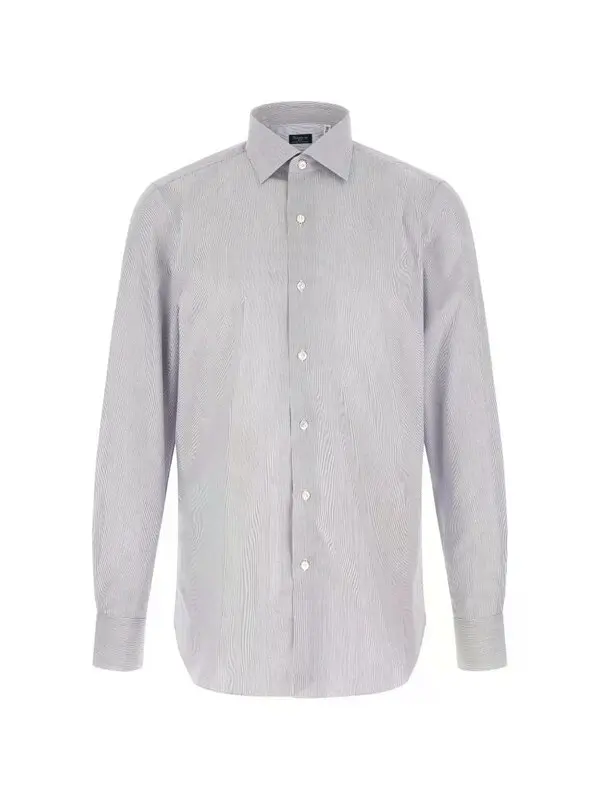 FINAMORE 1925 Napoli Striped Shirt