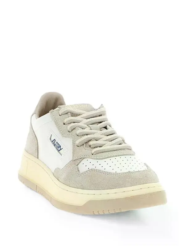 AUTRY Medalist Low Suede-panelled Sneakers