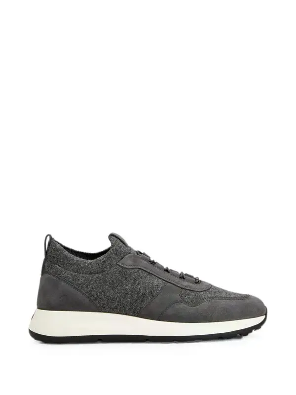 TOD'S Suede-panelled Felt Sneakers