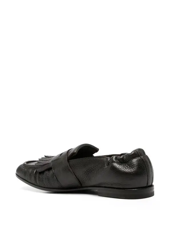 SPINA Fringed Detail Loafers