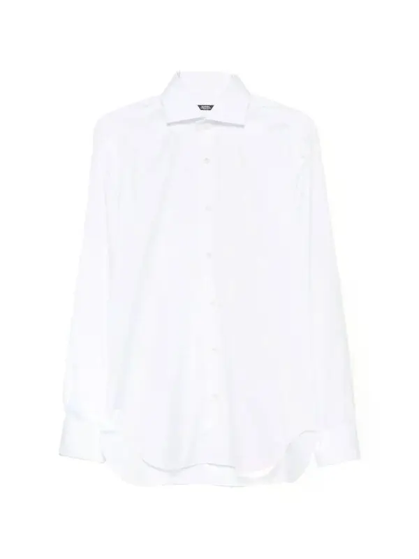 BARBA NAPOLI Point-collar Shirt