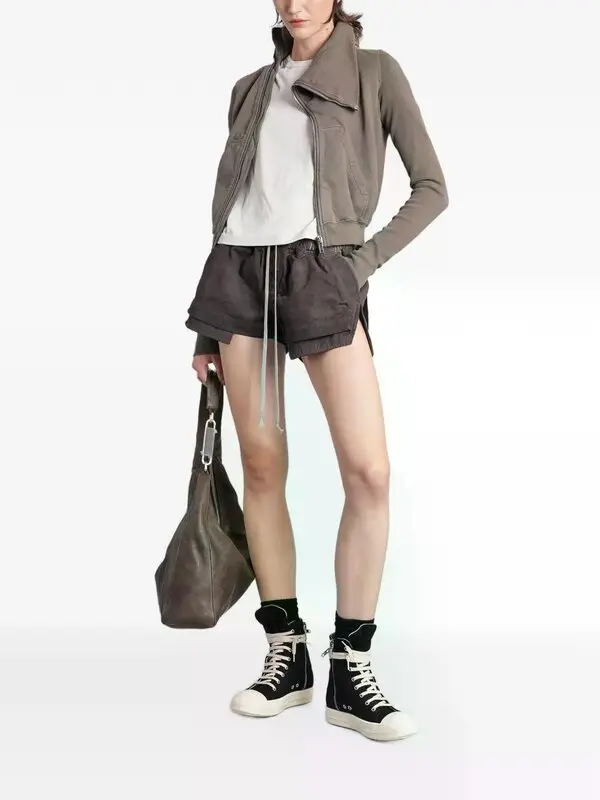 Rick Owens Drawstring Layered Shorts