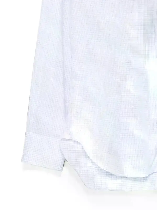 BARBA NAPOLI Grid-pattern Shirt