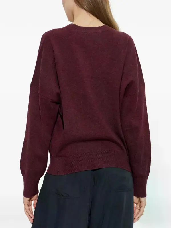 MARANT ETOILE Marisans" Crewneck Sweater - Red