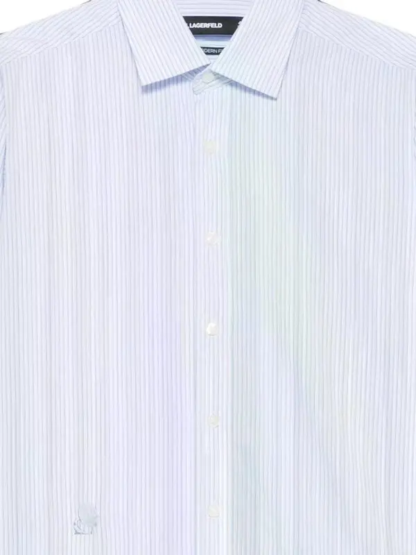 Karl Lagerfeld Striped Long-sleeve Shirt