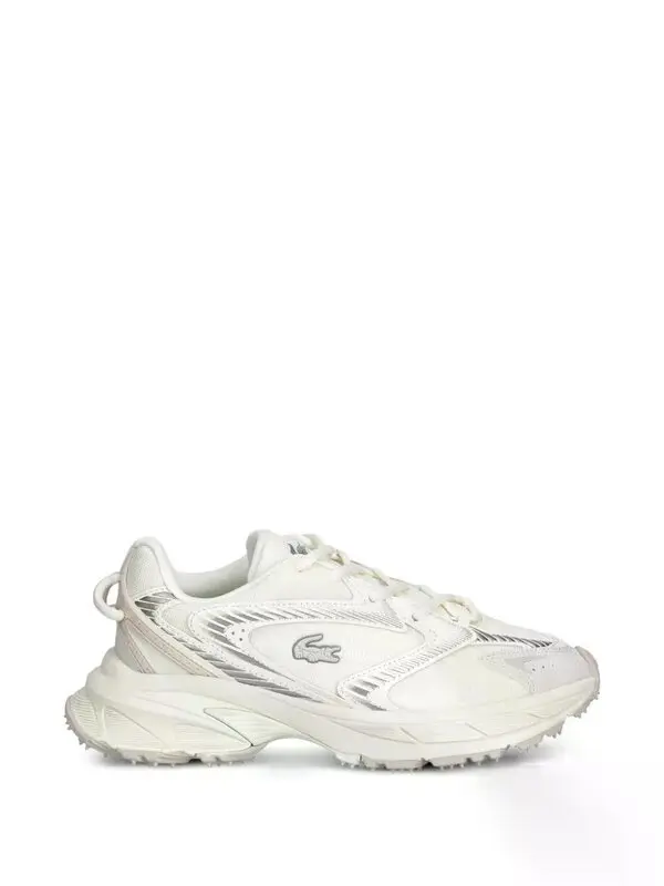Lacoste Logo Detail Lace-up Sneakers - White