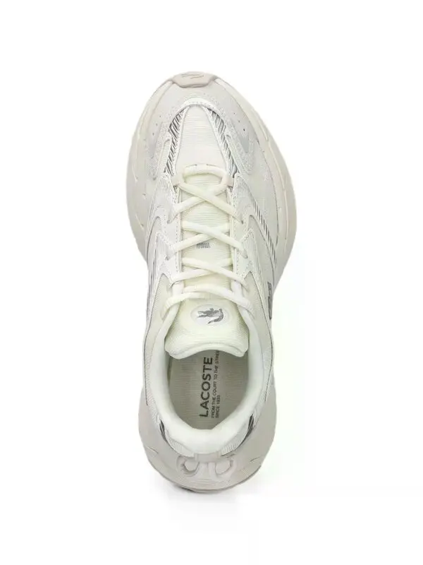Lacoste Logo Detail Lace-up Sneakers - White