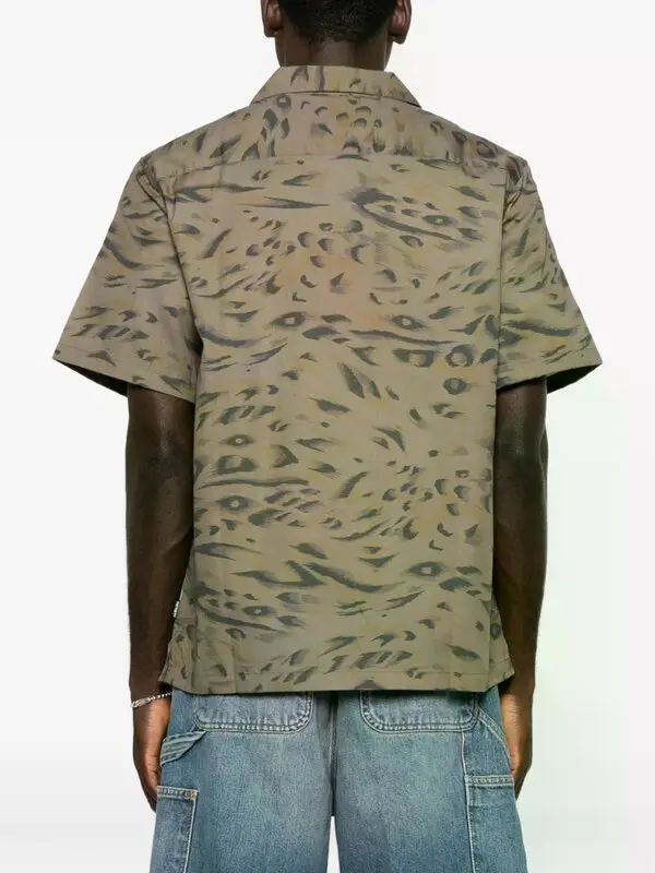 Carhartt Work In Progress Travon Embroidered-logo Shirt