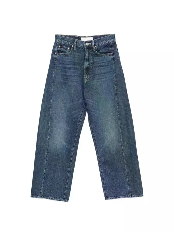 MOTHER The Half Pipe Ankle Jeans - Blue