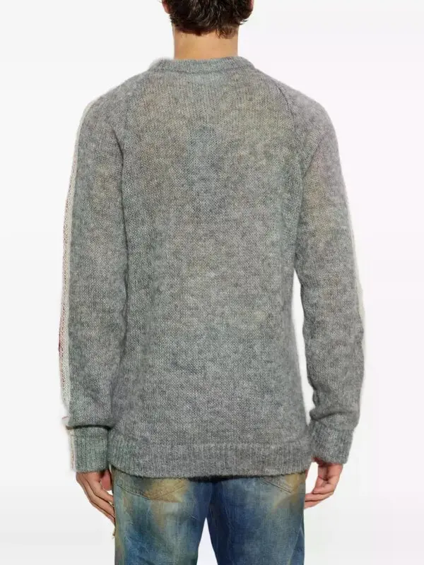 Dsquared2 Side-stripe Raglan-sleeve Sweater