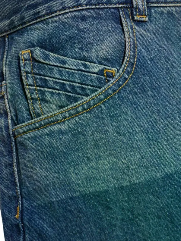 Attico Two-tone Denim Jeans