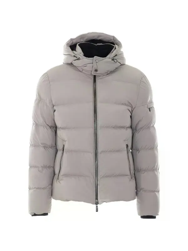 MOORER Brett Hooded Jacket - Grey