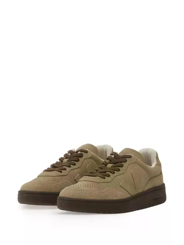VEJA V-90 Suede Taupe Eagle Sneakers