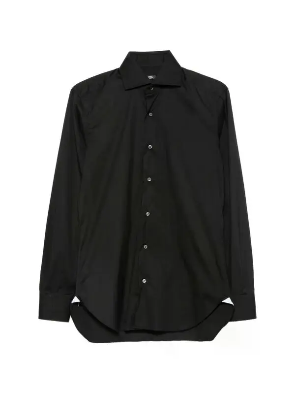 BARBA NAPOLI Long-sleeve Shirt - Black