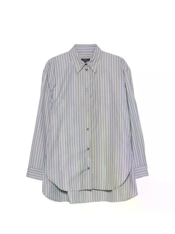 Soeur Vertical-stripe Long-sleeve Shirt