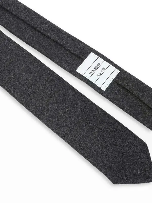 Thom Browne Pointed-tip Wool Tie