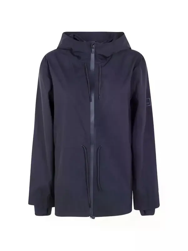 Rains Suva Hooded Drawstring-waist Rain Jacket