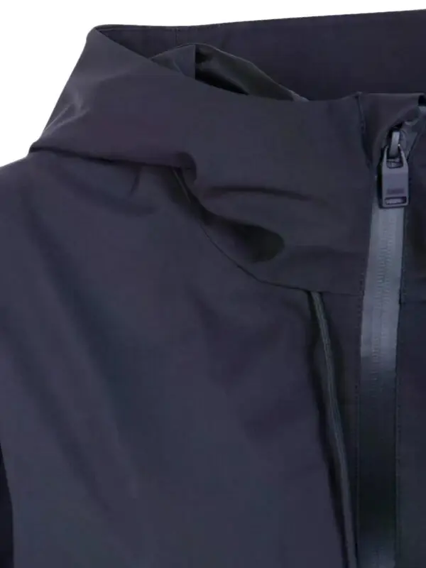 Rains Suva Hooded Drawstring-waist Rain Jacket