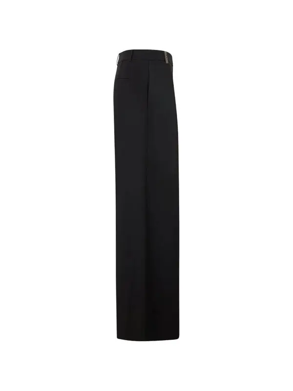 Peserico Pleated Wrap-style Trousers