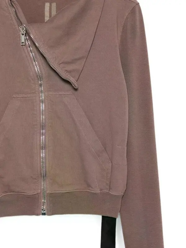 Rick Owens Asymmetric Zip-up Sweatshirt